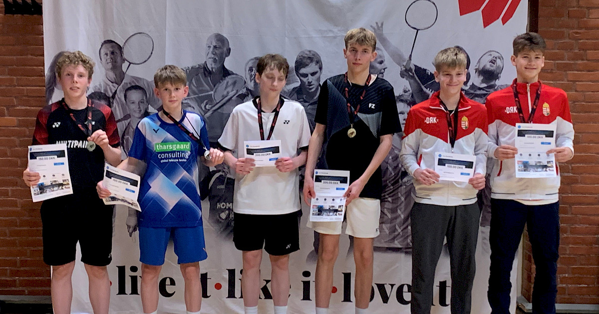 Denmark junior open 2023 - Sulkapallo.fi